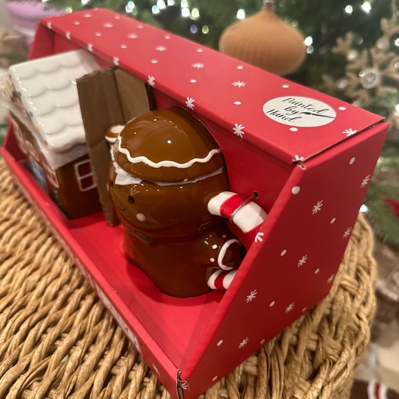 LANG | Holiday | Lang Gingerbread Man House Sugar Cream Creamer Set ...